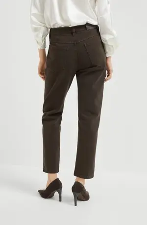Brunello Cucinelli Straight Five-pocket Trousers - Chocolate