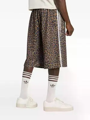 Adidas Leopard-print Shorts