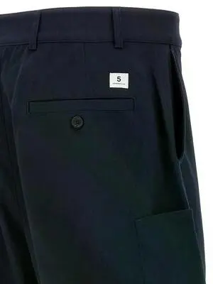 DEPARTMENT 5 Logo-patch Shorts - Blue
