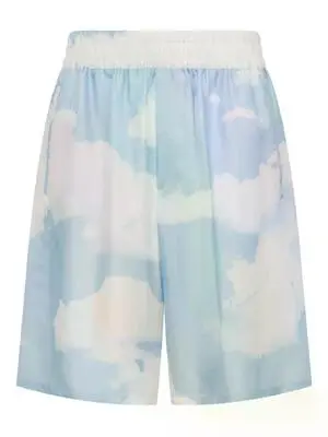 Moschino Cloud-print Shorts