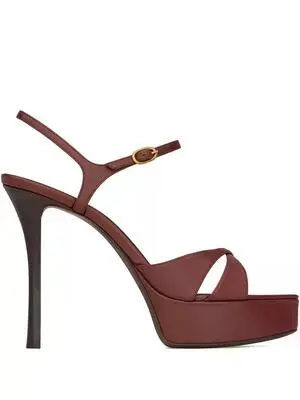 Saint Laurent 85mm Debbie Platform Sandals