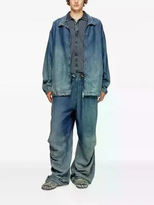 DIESEL® Zip-fastening Denim Jacket