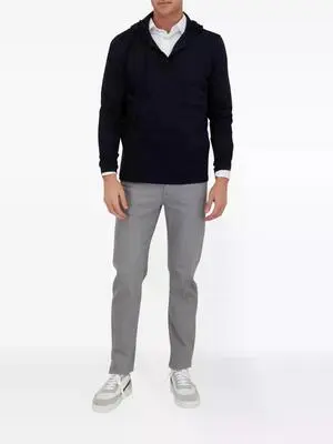 Kiton Logo-patch Jeans