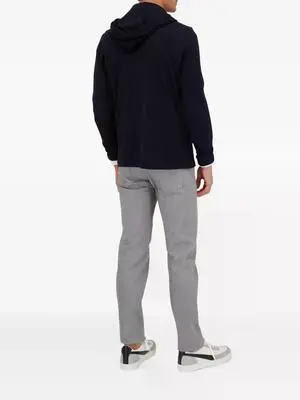 Kiton Logo-patch Jeans
