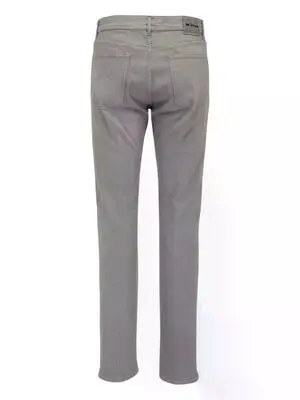 Kiton Logo-patch Jeans