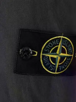 Stone Island Compass Badge Cotton Sweatshirt