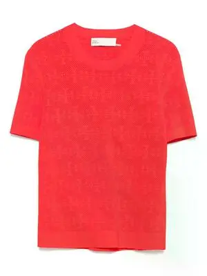 Tory Burch Monogram Short Sleeve T-shirt