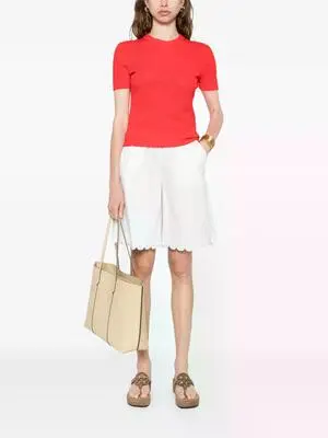 Tory Burch Monogram Short Sleeve T-shirt