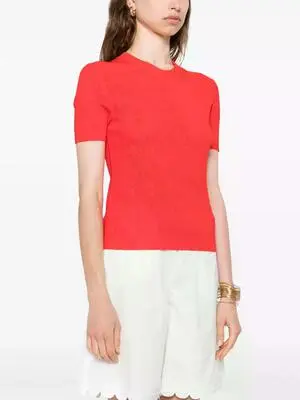 Tory Burch Monogram Short Sleeve T-shirt