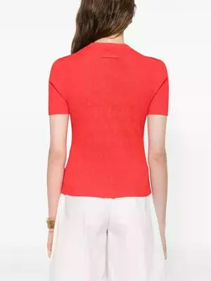 Tory Burch Monogram Short Sleeve T-shirt