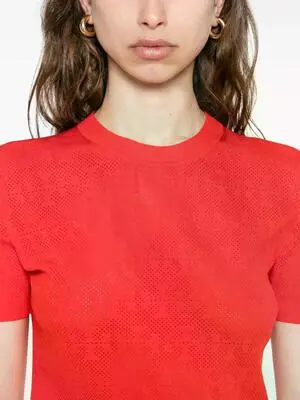 Tory Burch Monogram Short Sleeve T-shirt