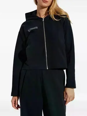 PANGAIA Classic Zip-up Hoodie - Black