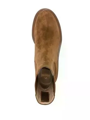 GIANVITO ROSSI Suede Chelsea Boots