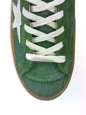GOLDEN GOOSE Super-star Suede Sneakers - Green