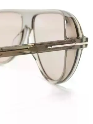 TOM FORD Navigator-frame Sunglasses - Grey