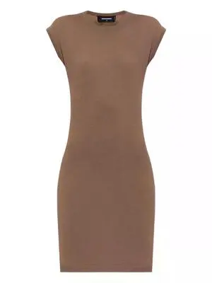 Dsquared2 Logo-embroidered Bodycon Dress