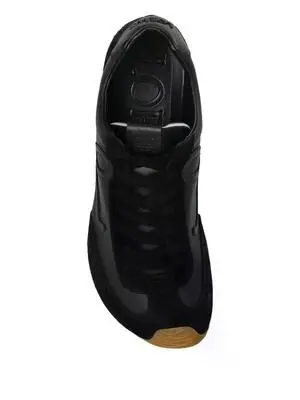 Loewe Ballet Runner 2.0 Leather Sneakers - Black