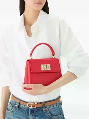 Furla 1927 Top Handle Crossbody Bag - Red