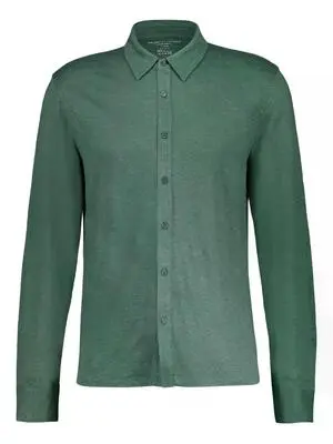 Majestic Filatures Long-sleeve Button-up Shirt - Green