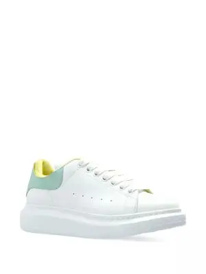 Alexander McQueen Oversized Leather Platform Sneakers