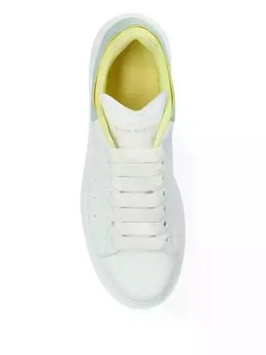 Alexander McQueen Oversized Leather Platform Sneakers