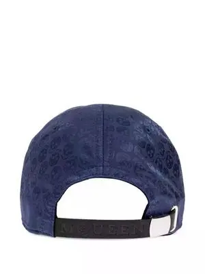 Alexander McQueen Skull-embossed Cap