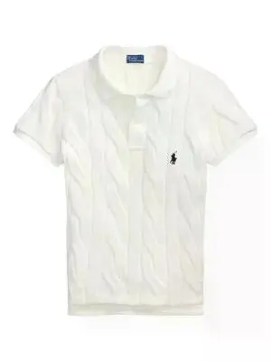 Polo Ralph Lauren Cable-knit Polo Top