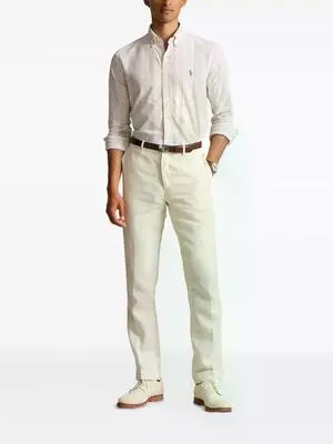 Polo Ralph Lauren Striped Button-down Shirt - White