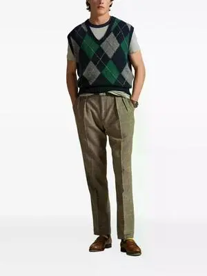 Polo Ralph Lauren Argyle-patterned Sleeveless Vest