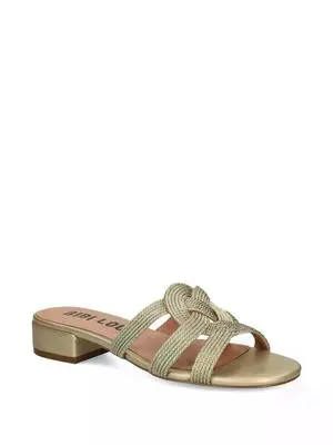 BIBI LOU Leather Slip-on Sandals