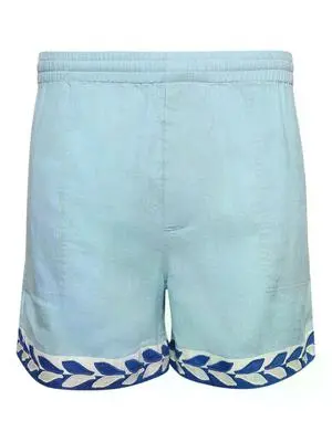 Bode Striped Shorts For Men