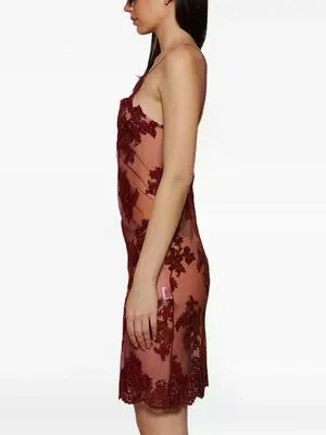 ROBERTA EINER Lace Detailing Mini Dress