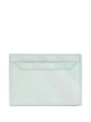 Loewe Anagram Leather Cardholder - Blue