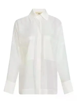 JBQ Pocket-detail Shirt - White