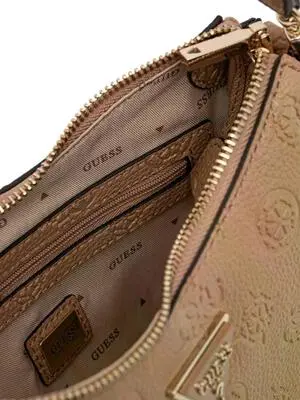 Guess Debossed Monogram Shoulder Bag