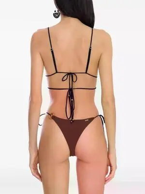 AMIR SLAMA Ring-embellished Bikini Set