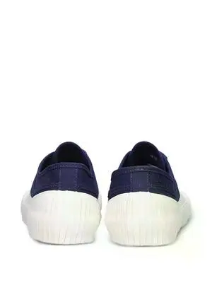 A.p.c. Iggy Canvas Lace-up Sneakers - Blue