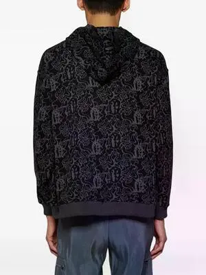 CASELLA MEYER Graphic-print Jacquard Hoodie