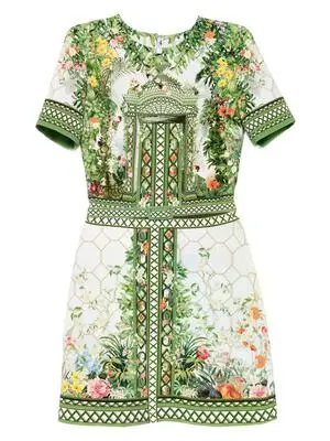 Mary Katrantzou Zip Up Day Dresses