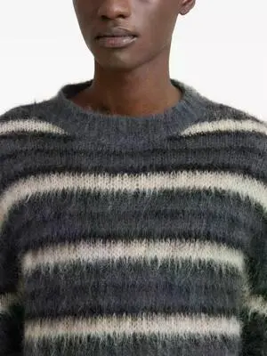 Marni Striped Fluffy Sweater