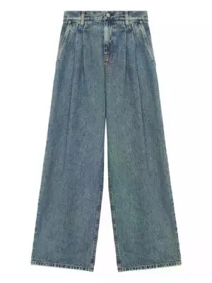 Helmut Lang Pleated Jeans