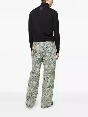 Acne Studios High-neck Zip-up Cardigan - Black
