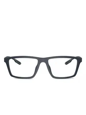 Emporio Armani Square Frame Eyeglasses - Blue