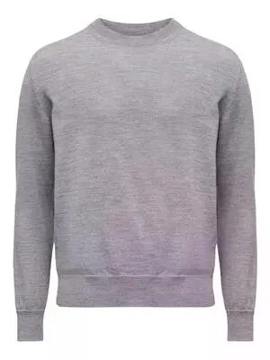MAISON MARGIELA Crew-neck Knitted Sweater - Grey