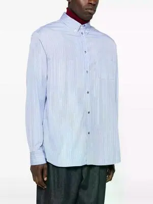Moncler Striped Long-sleeved Shirt