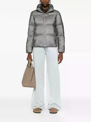 Herno Metallic-effect Quilted Jacket