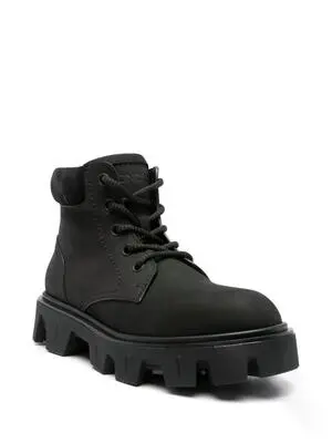 Moncler Peak City Lace-up Boots - Black