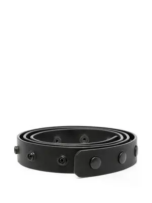 Rick Owens Leather Belt - Black