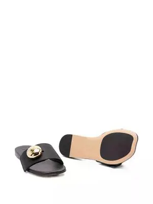 Loewe Logo Flat Sandals