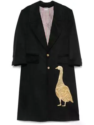 Thom Browne Single Breasted Coats For Men